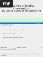 EuroQoL Quality of Life Scale (EQ-5D) PDF | PDF | Evaluation Methods | Positive Psychology