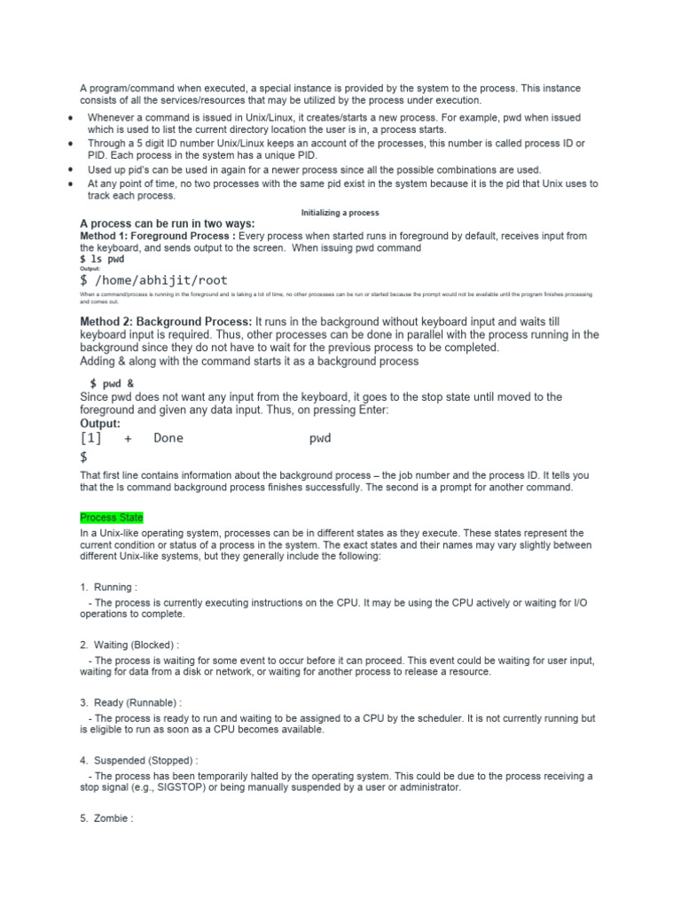 Unit 05 Process Contd. | PDF | Process (Computing) | Computer Program