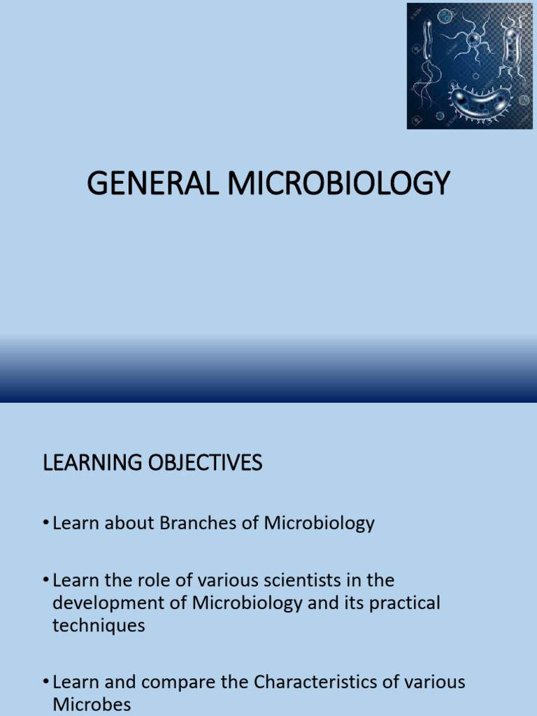 Introduction to Microbiology Basics | PDF