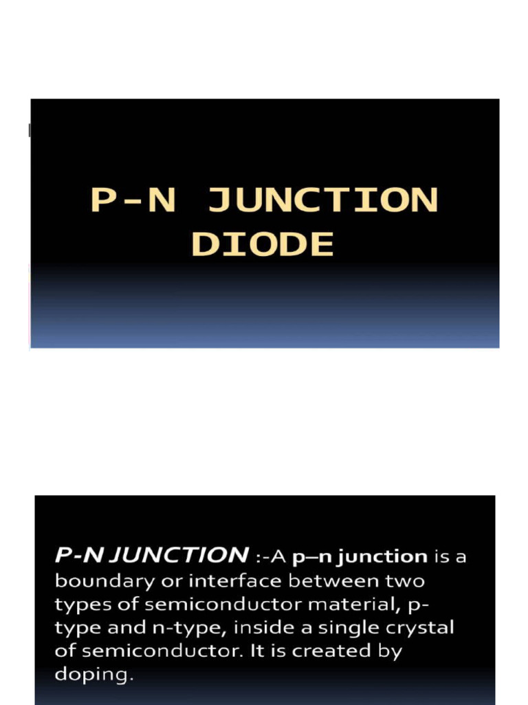 Diode Ideal Vs Practical | PDF