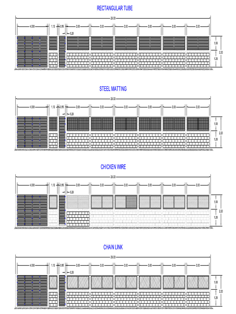 Perimeter Fence (Front) | PDF