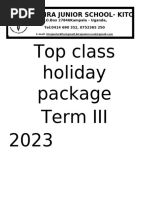 Top Class English Term 3 | PDF | Fluency | English Language