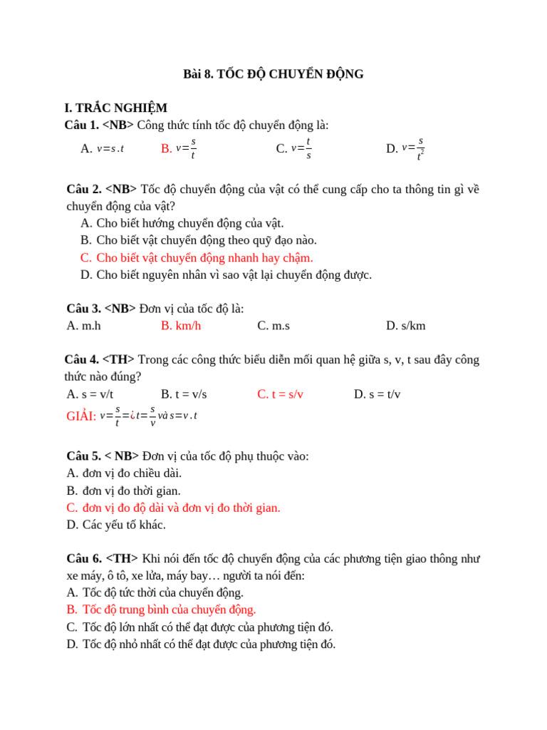 Bài 8.1 - KHTN - KNTT | PDF