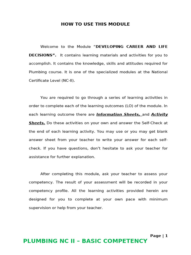 CBLM-BASIC 4 | PDF | Swot Analysis | Goal