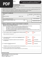 ACROD Application Form Mobility | PDF | Physical Therapy | Privacy
