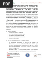 Modelo Informe Evaluacion Diagnostica 2024 Peru Word | PDF