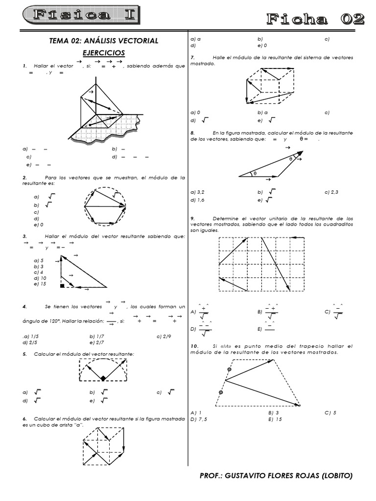 Analisis Vectorial - Academia Virtual | PDF | Vector Euclidiano | Geometría