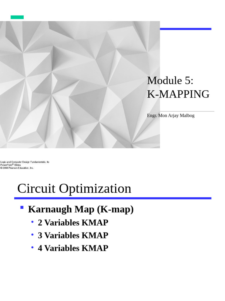 KMAP With-Notes | PDF | Boolean Algebra | Teaching Mathematics