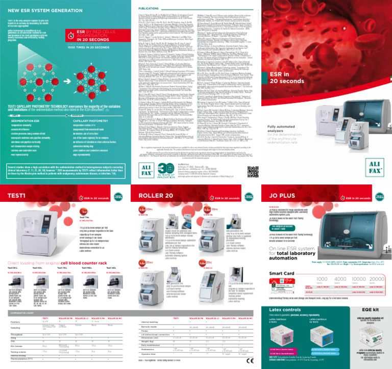 Automated ESR Analysis for Labs | PDF | Medical Laboratory | Clinical ...