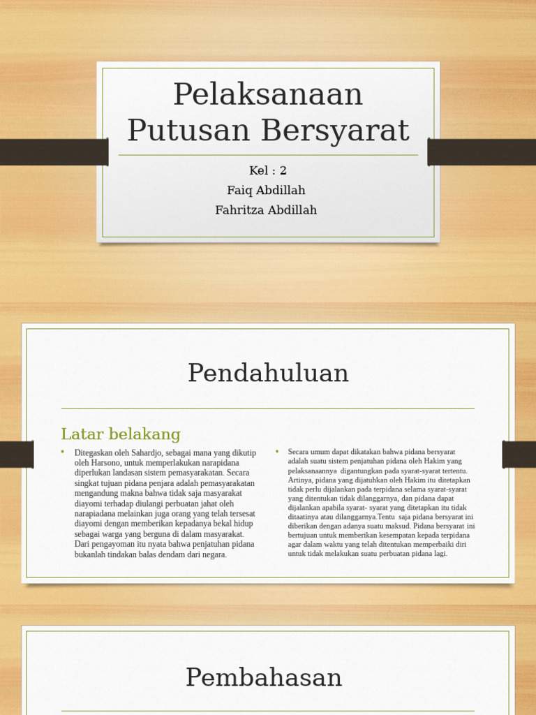 Pelaksanaan Putusan | PDF