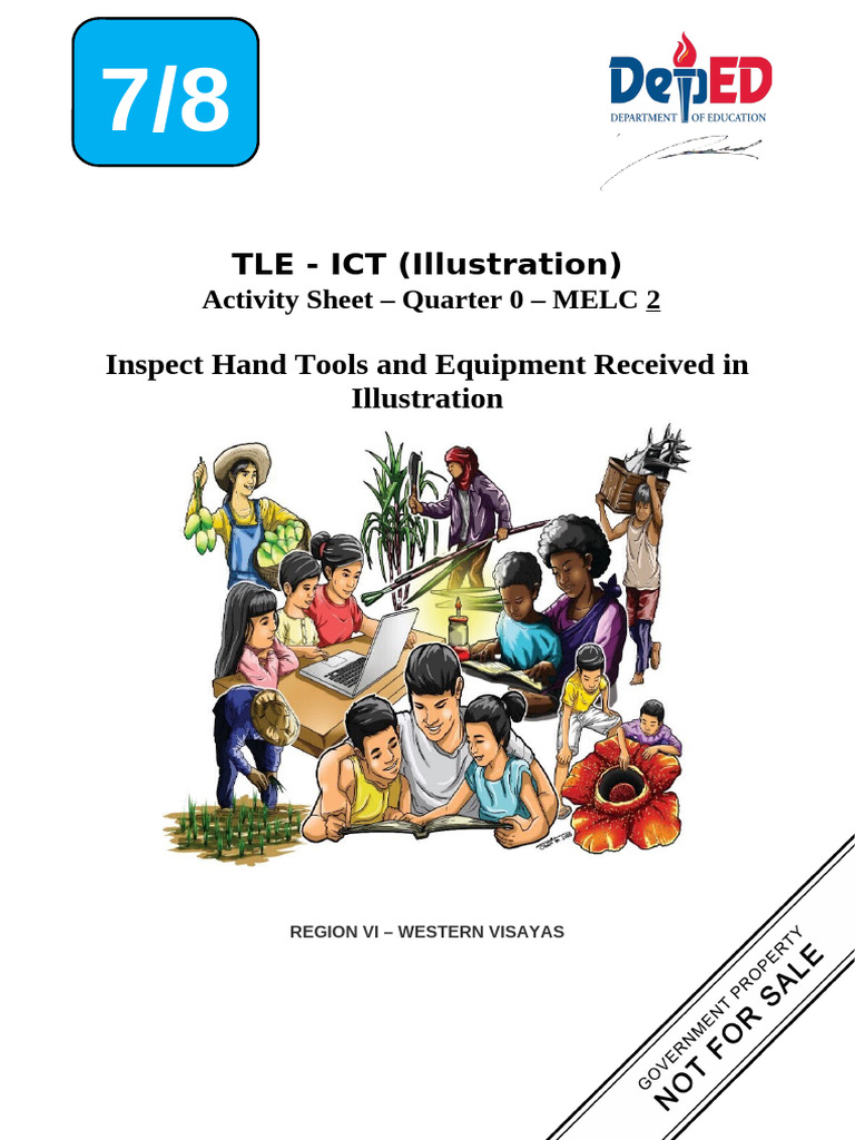 Inspecting Tools in ICT Illustration | PDF | Drawing | Learning
