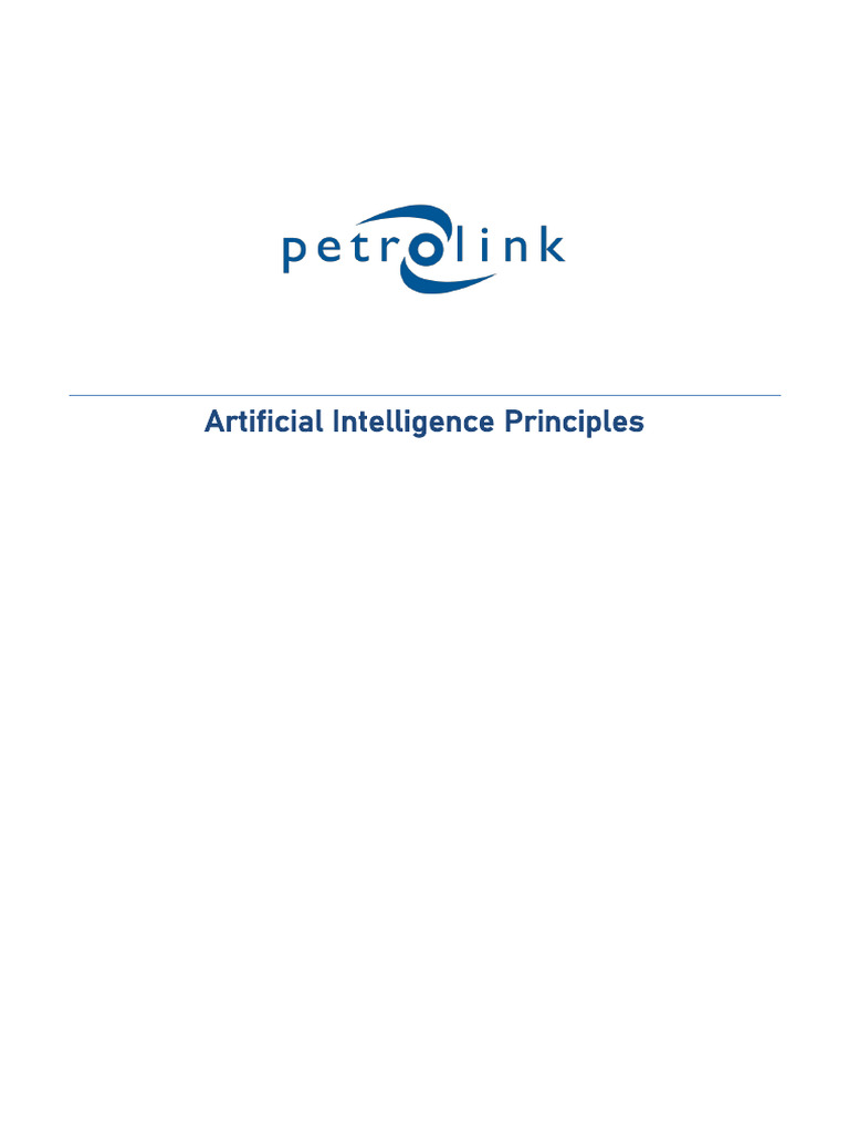 PG AI Principles v1.0 | PDF | Artificial Intelligence | Intelligence (AI) & Semantics