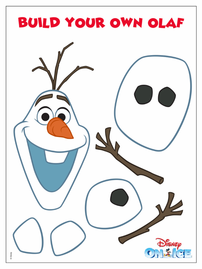 Build Your Own Olaf Activity | PDF