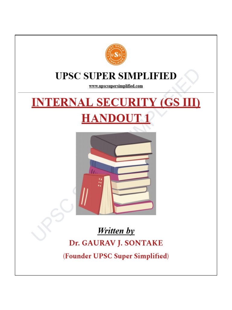 Internal Security Terminology Guide | PDF | Computer Network | Illegal ...