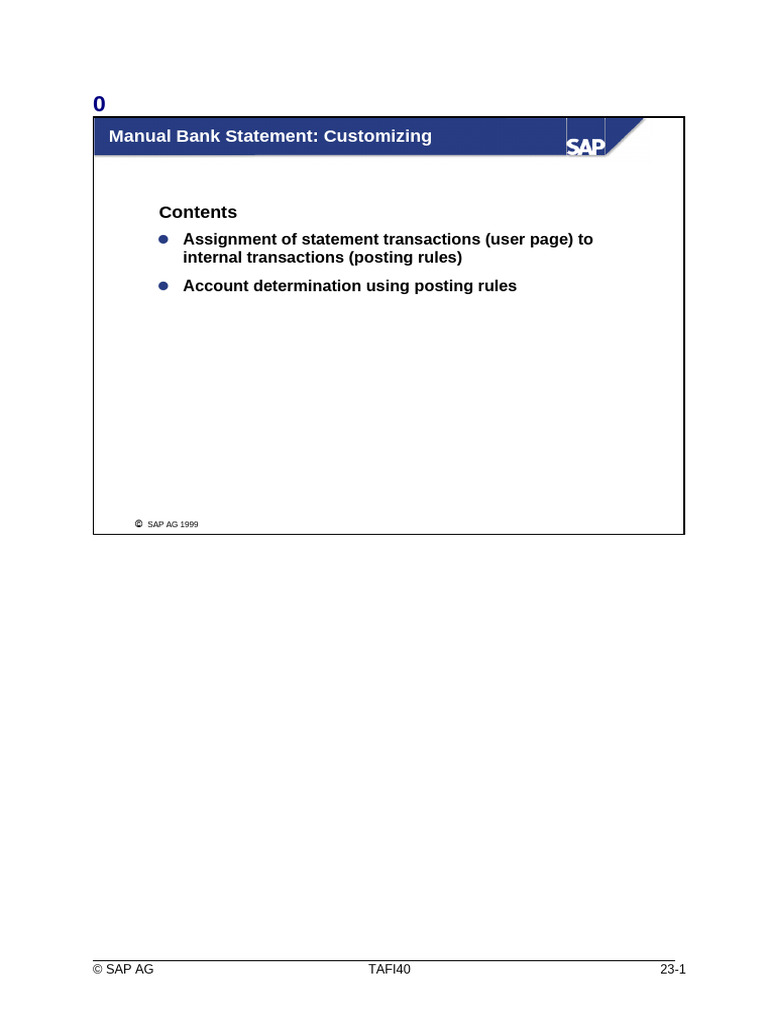 Manual Bank Statement Customization Guide | PDF | Banks | Accounts Payable