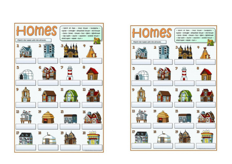 Unit 5 Place We Call Home | PDF