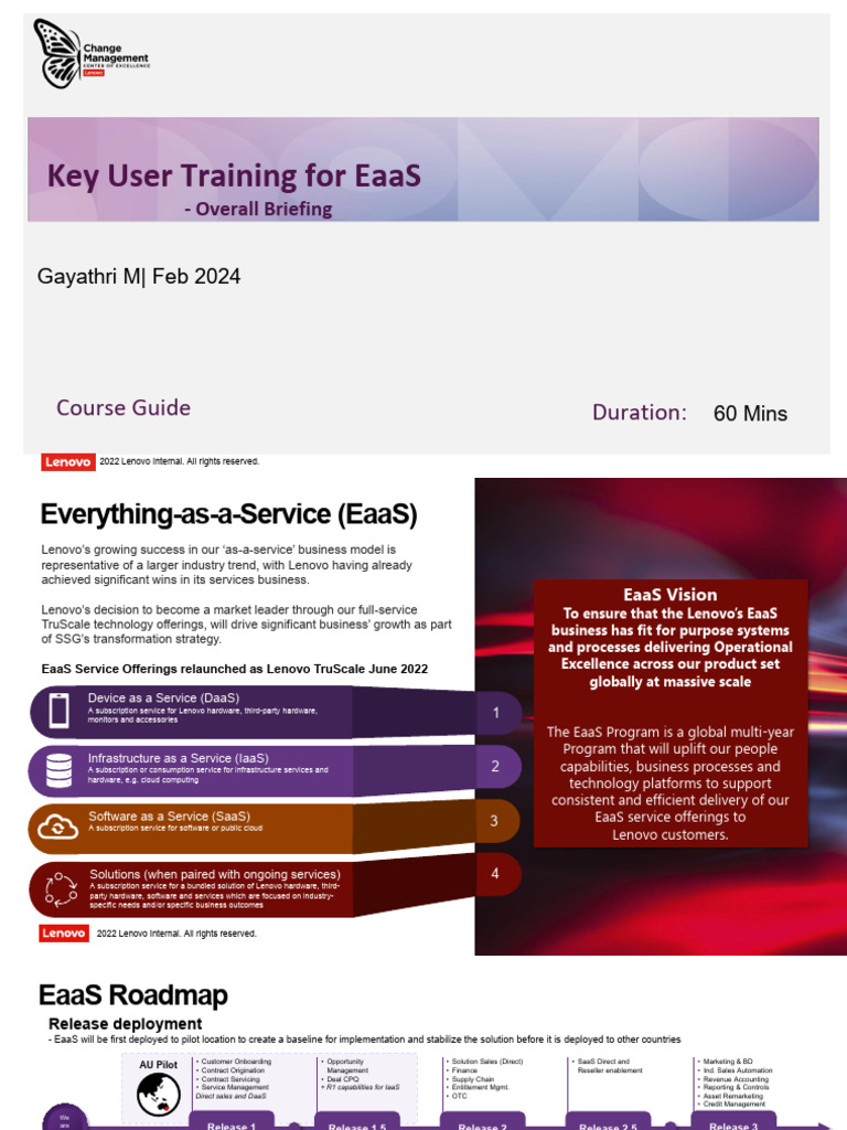 EAAS Introduction | PDF | Cloud Computing | Software As A Service