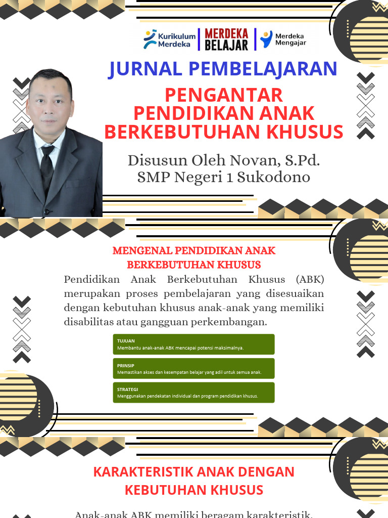 Pengantar Pendidikan Anak Berkebutuhan Khusus PDF | PDF | Karier & Perkembangan | Kesehatan Holistik