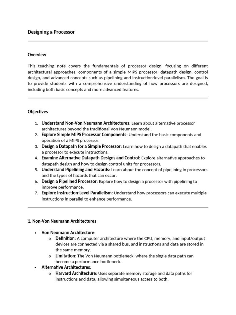 Syl 5 | PDF | Central Processing Unit | Parallel Computing