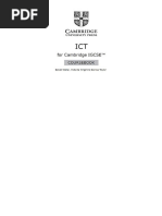 ICT Grade 8 Cambridge | PDF
