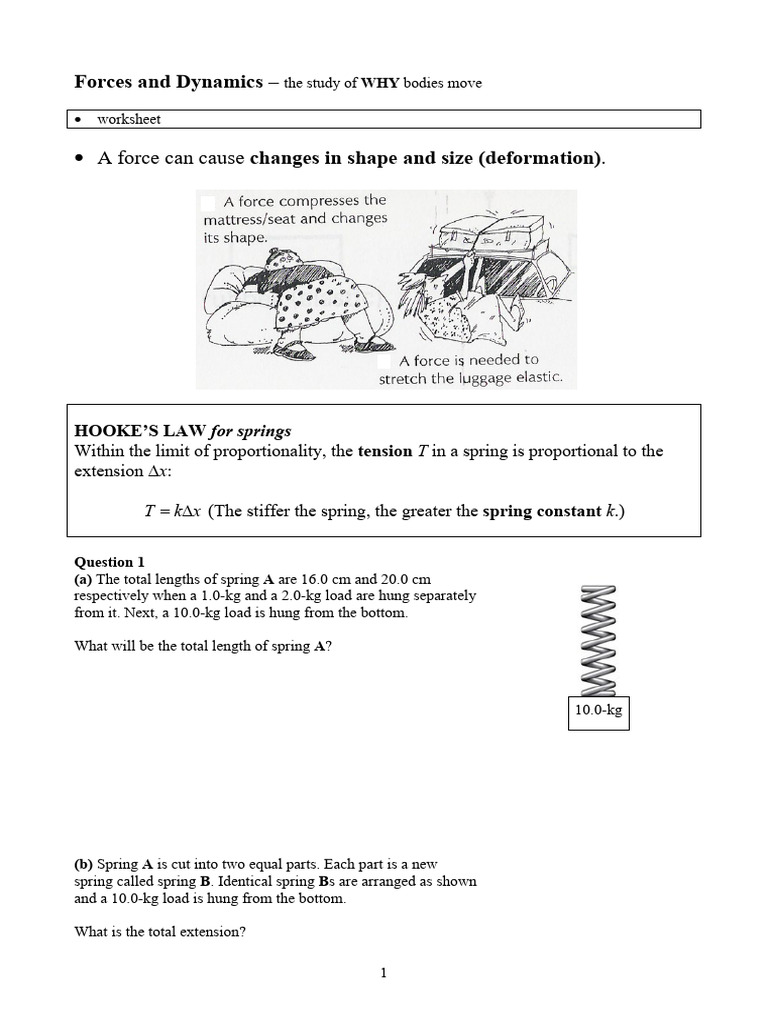 Long-Range Forces on a Crate | PDF | Force | Newton's Laws Of Motion