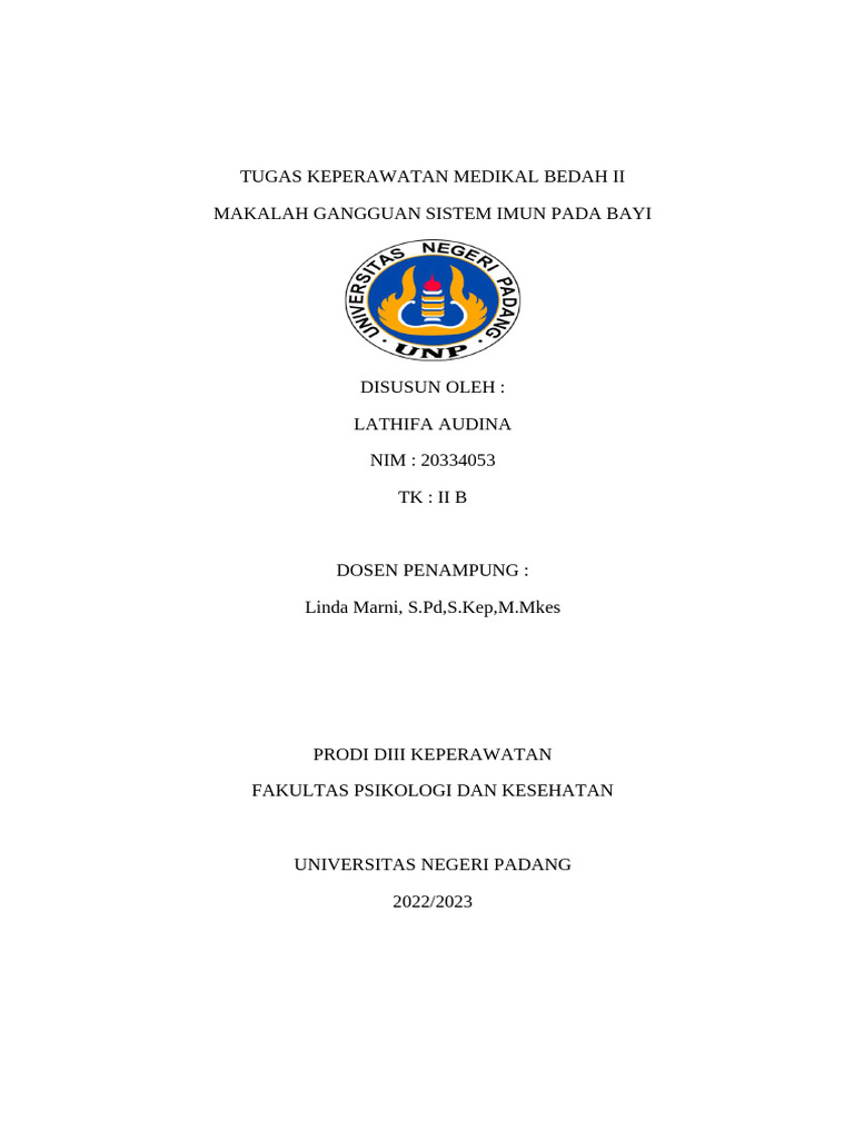 Tgs Makalah KMB II - Fira Yediska 20334036 | PDF | Pengembangan Diri | Sains & Matematika