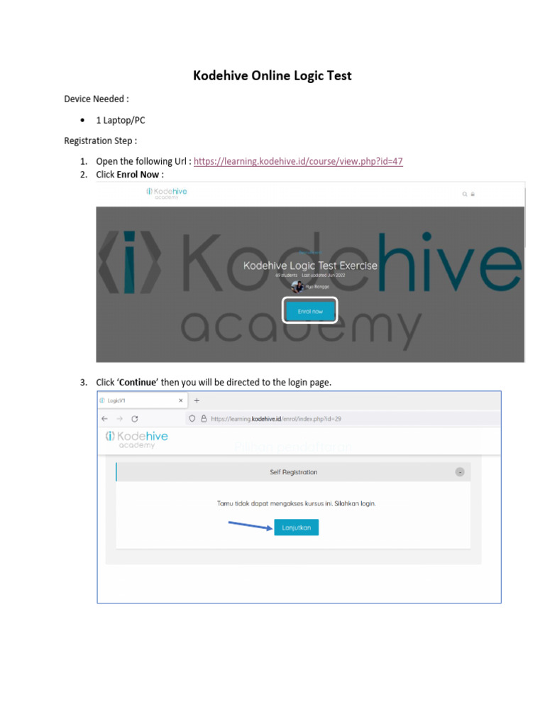 Kodehive Online Test 2023 | PDF | Computers