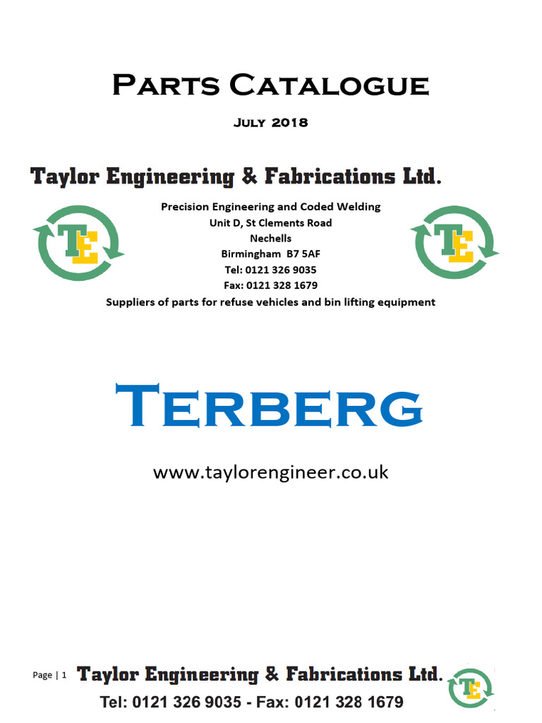 Terberg Parts | PDF | Electrical Connector | Manufactured Goods