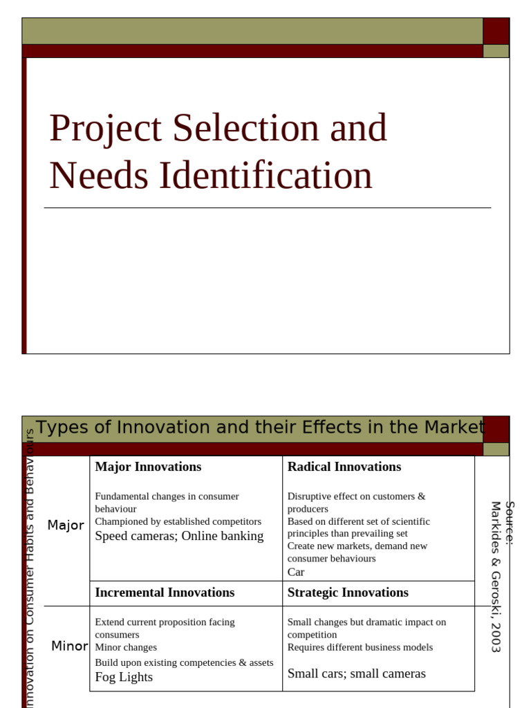 1.4 Project Selection | PDF | Net Present Value | Return On Investment