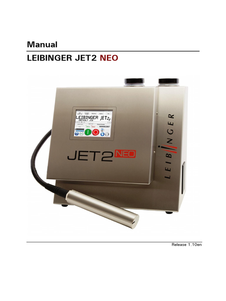 JET2 Neo User Manual | PDF | Safety | Parameter (Computer Programming)
