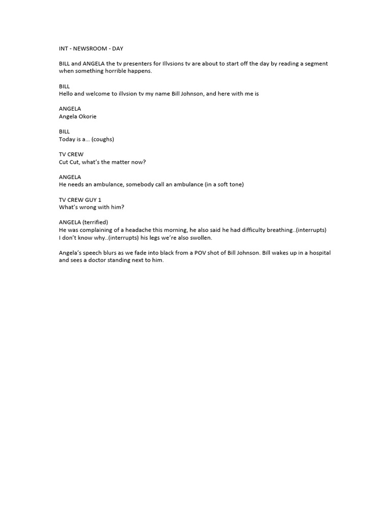 World Heart Day Script | PDF