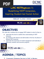 MApua CWTS Module | PDF | Educational Assessment | Survey Methodology