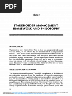 Freeman's Stakeholder Theory Overview | PDF
