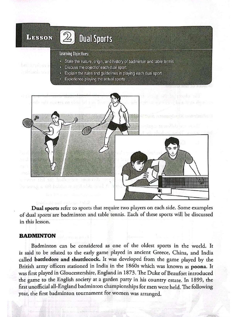 Badminton | PDF