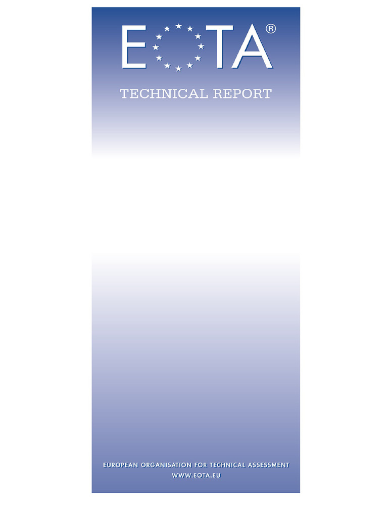 EOTA TR 078 - Fire External Wall Cladding - 2021-06 | PDF | Building ...