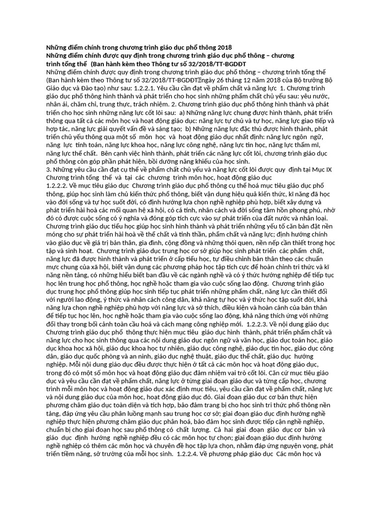 Đề cương GDH | PDF