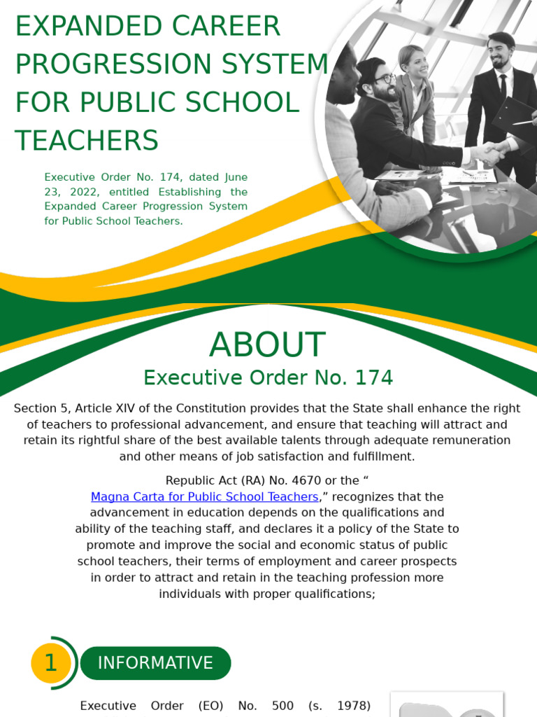 Expanded Career Progression System For Public School | PDF | Teachers ...