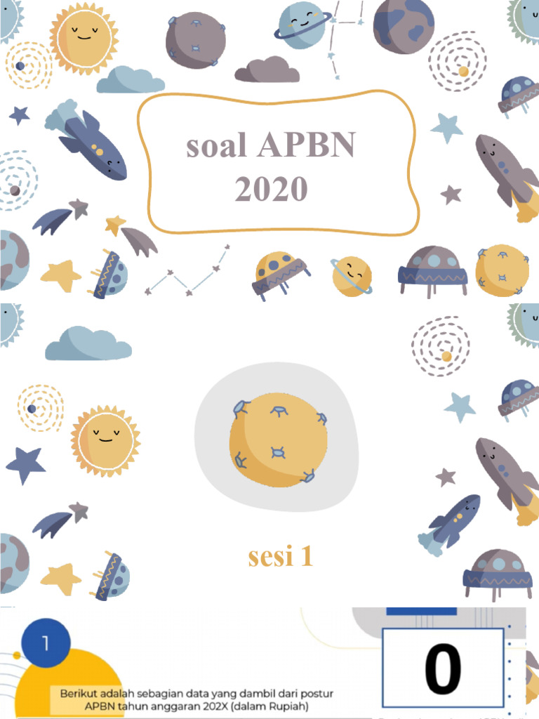 Soal Olimpiade Apbn 2020 | PDF | Art