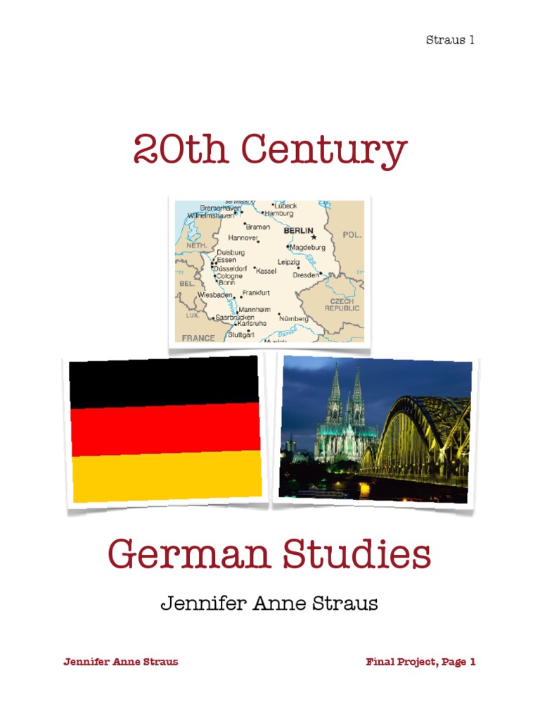 German Studies Final | PDF | West Germany | Nazi Germany