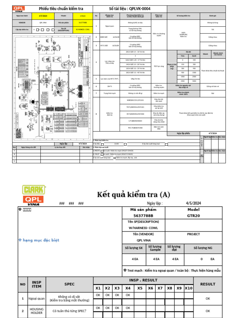 5637788b 검사기준서,성적서 Kt Chi Tiết 24d15 | PDF