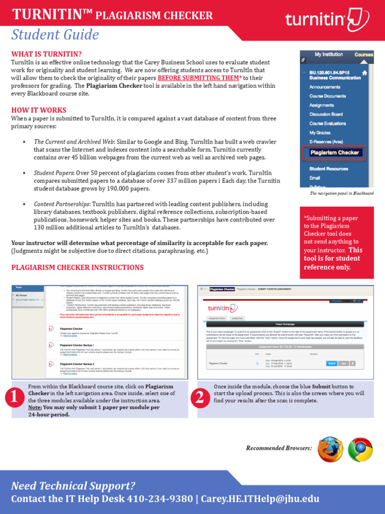 Tii Student Final | PDF | Turnitin | Computing
