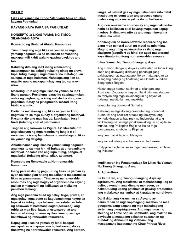 Week 2 Handouts 7 | PDF