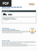 Preslia 46 Technical Data Sheet | PDF | Turbocharger | Mechanical ...