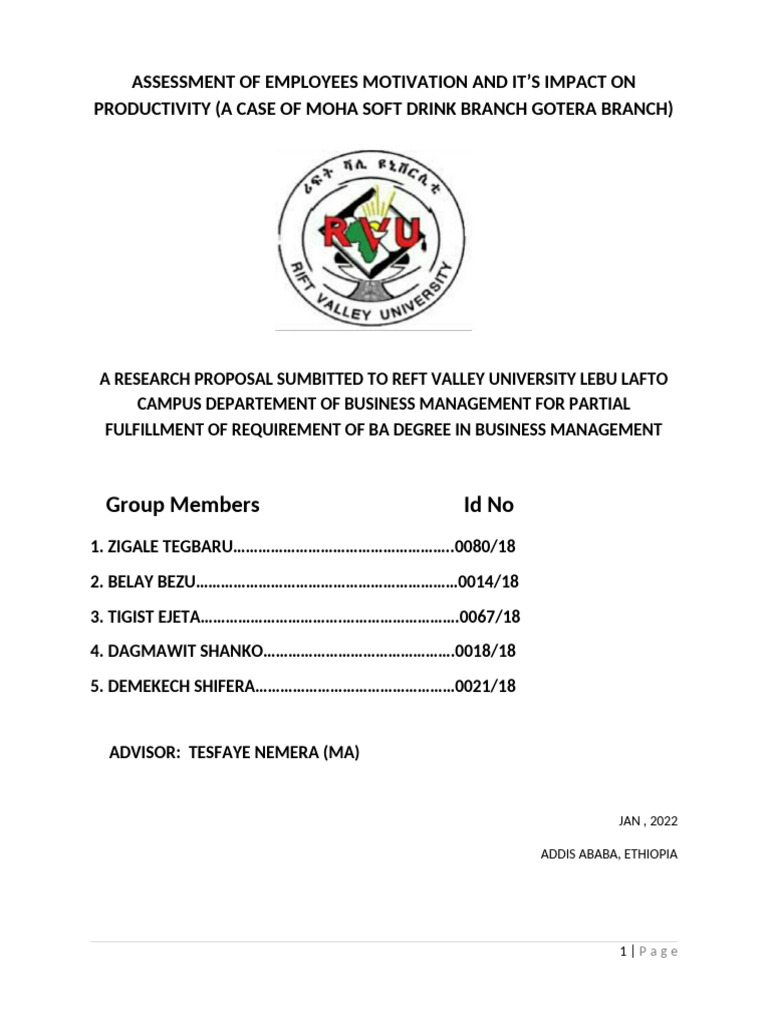 Proposal | PDF | Motivation | Motivational