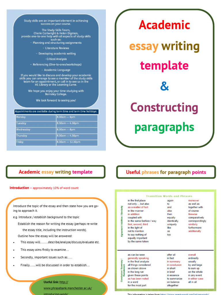 Academic Essay Writing Guide | PDF | Essays | Paragraph