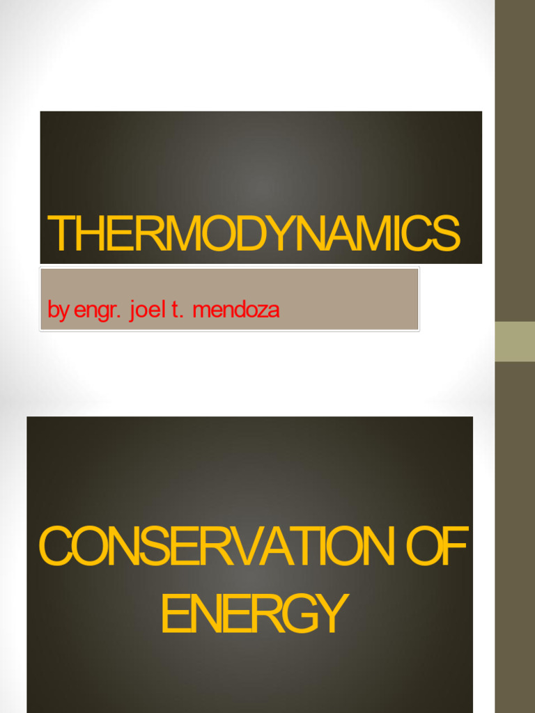 2 - Conservation-Of-Energy | PDF | Heat | Continuum Mechanics