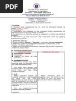 DLL WEEK 2 Grade 9 Filipino | PDF