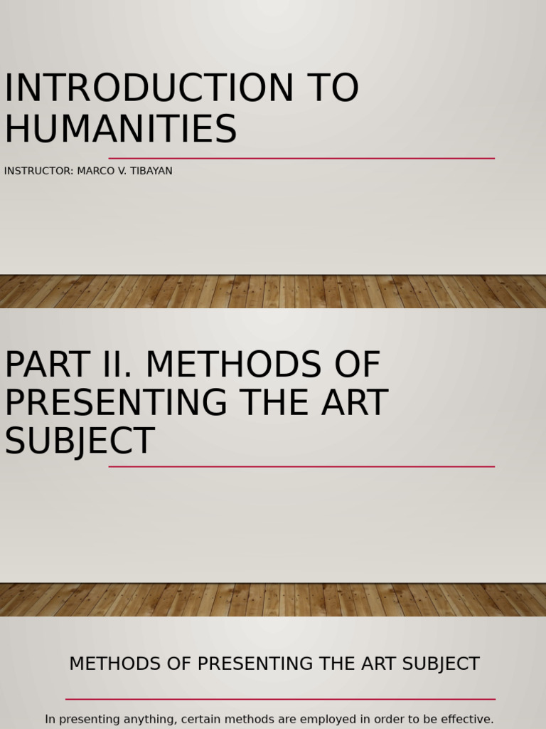 Introduction To Humanities Chapter 2 1 | PDF | Realism (Arts) | Surrealism