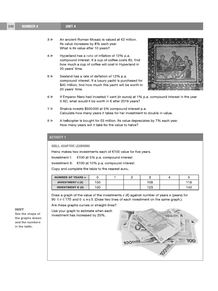 Maths Percentages Pdf