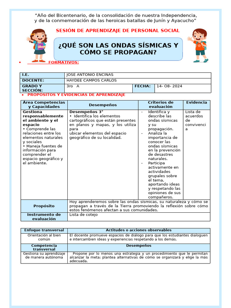 3° Ses PS Mier 7 Ondas Sismicas y Como Se Propagan 933623393 Yessenia ...